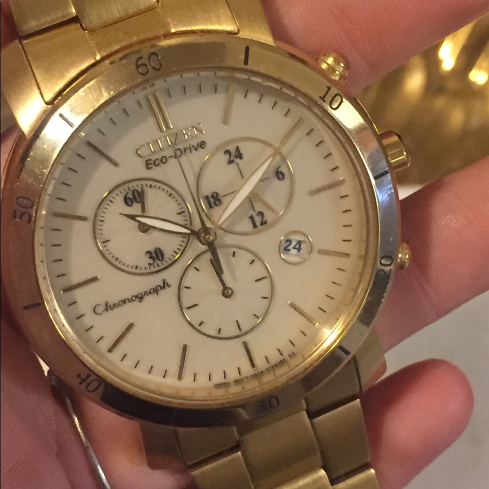 Citizen Watch Eco-Drive Gold Stainless Steel - Gem